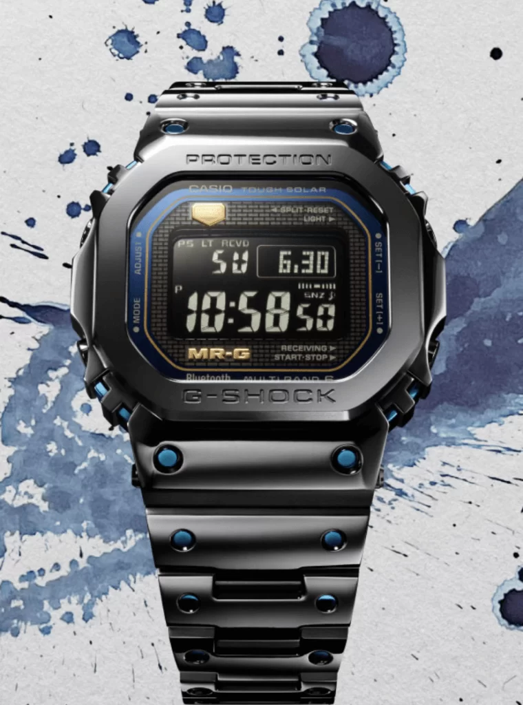 Casio G-Shock MRG-B5000BA丨以青墨為主題丨新增黑藍配色！ – MingWatch HK